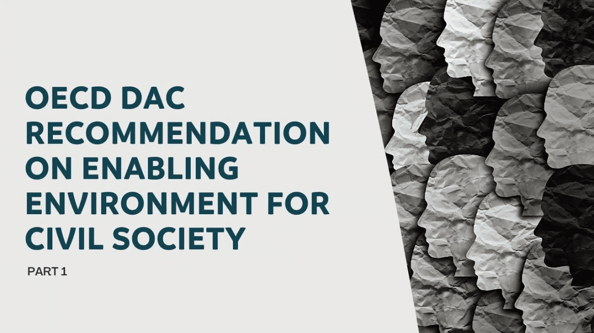 OECD DAC Recommendations On Enabling Environment For Civil Society ...